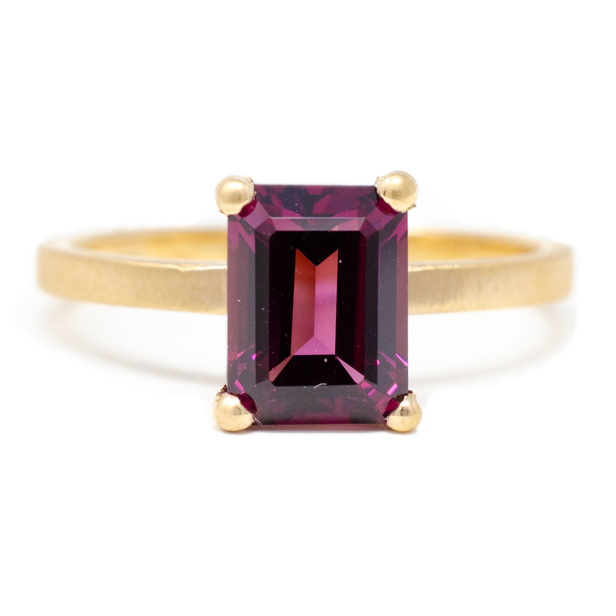Stacking Rhodolite Garnet Ring Jennifer Dawes Design