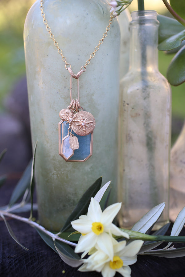 Ascension Moonstone Charm - Jennifer Dawes Design